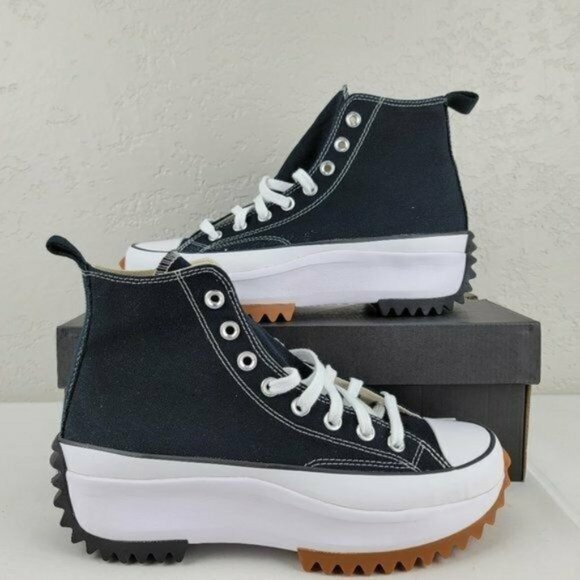 Converse | Shoes | Converse All Star Run Star Hike Hi Black Platform ...